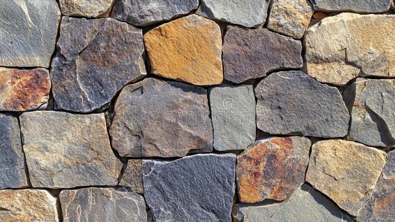Building Beauty Stone Wall Texture Outdoor Setting Nature Close-up ...