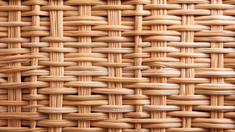 Explore the Intricate Texture of Highdefinition Woven Rattan for a ...