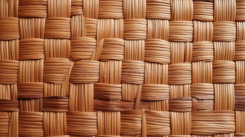 Explore the Intricate Texture of Highdefinition Woven Rattan for a ...