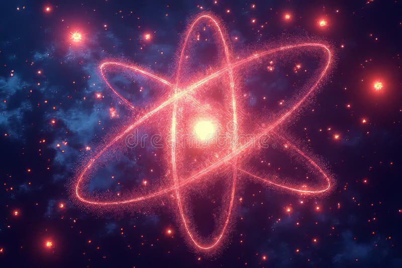 A Captivating Visual Representation of an Atoms Subatomic Structure a ...