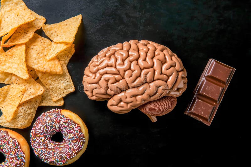 Brain Food Choices stock photo. Image of culinary, lifestyle - 372513444