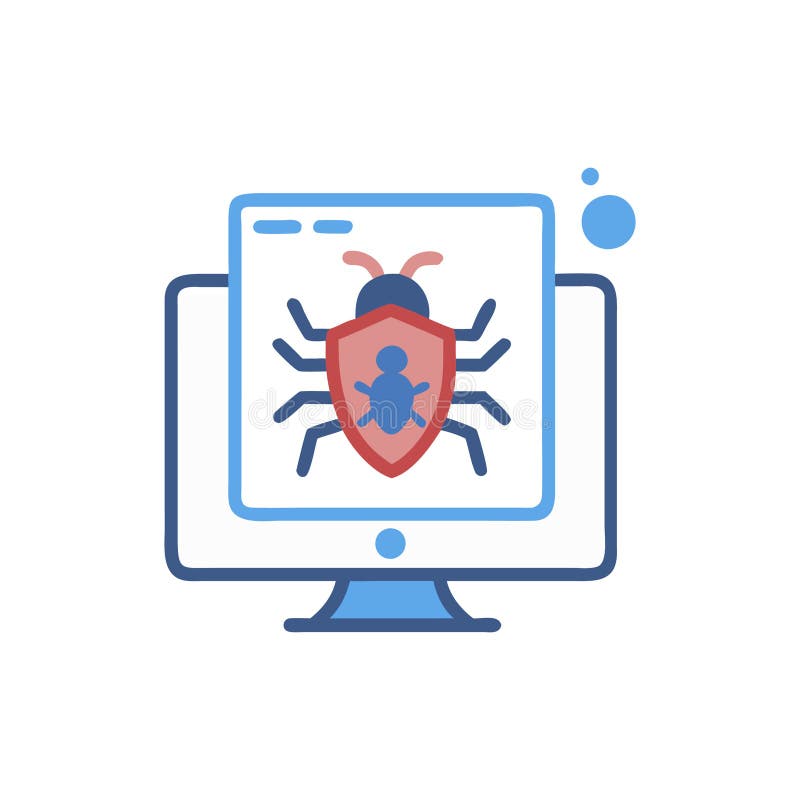 Key Features of Malware Protection Solutions Stock Illustration ...