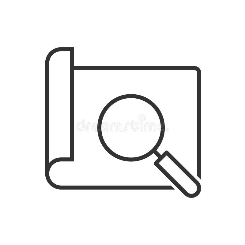 Explore Location Icon - Map Search Icon Stock Illustration ...