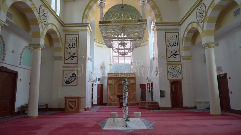 Explore the Majestic Interior Design of a Mosque Featuring Stunning ...