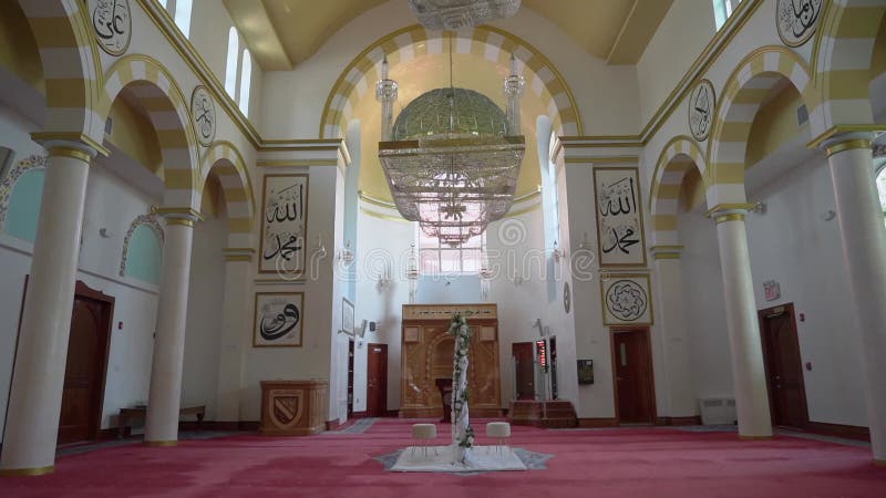 Explore the Majestic Interior Design of a Mosque Featuring Stunning ...