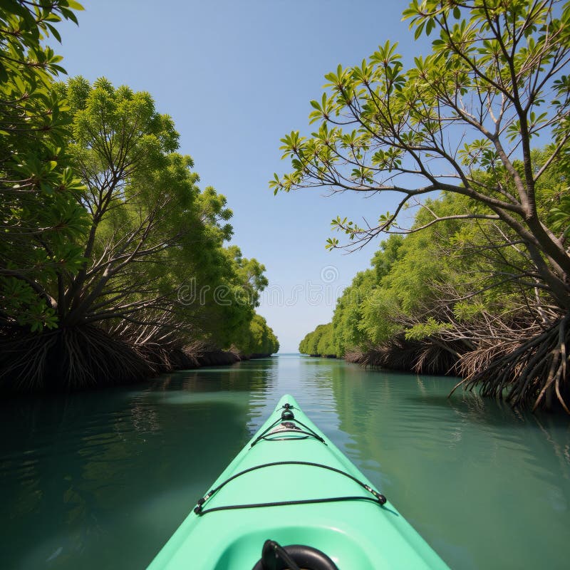 Explore Mangroves by Kayak through Serene Waters in Tranquil Abu Dhabi ...