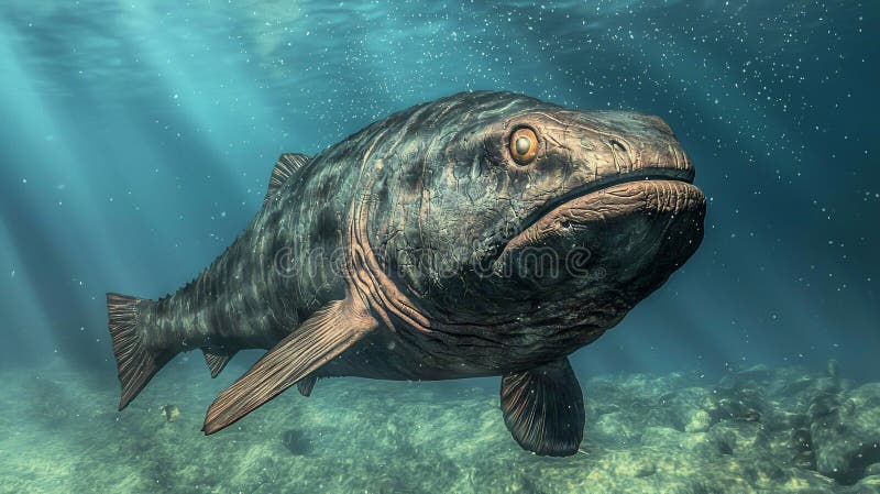 Explore the Massive Dunkleosteus in a Prehistoric Ocean Discovering Its ...