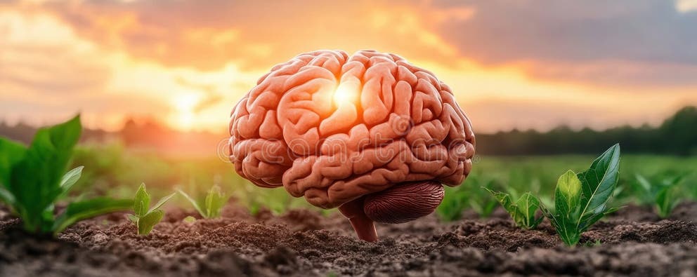 Explore the Mental Health Mind Map Concept, Marker Drawing a Flowchart ...