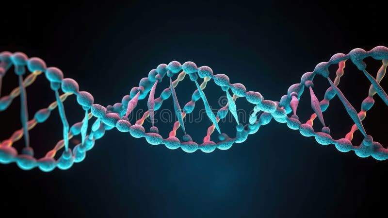 3D DNA Molecules, Illustrating the Intricate Structure of Life S ...