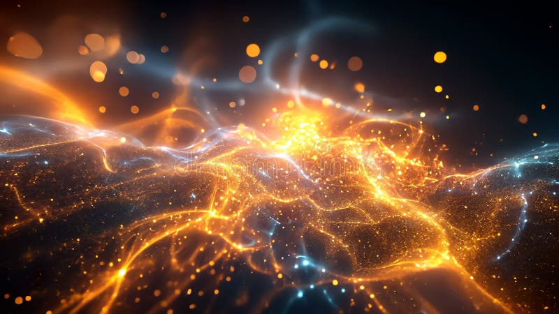 Explore the Mesmerizing Dynamic Energy Waves Enhanced with Vibrant Neon ...