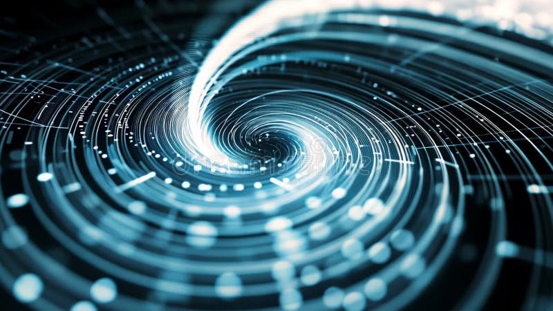 Explore the Mesmerizing Patterns of a Swirling Galaxy in Deep Space ...