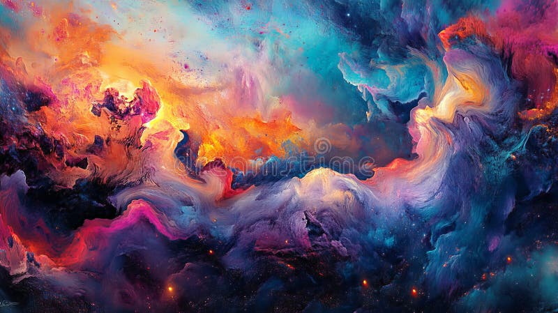 Explore a Mesmerizing Psychedelic Journey through Vibrant Cosmic ...