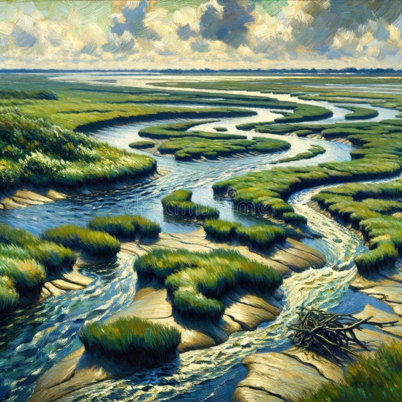 Vast Mudflats Stock Illustrations – 13 Vast Mudflats Stock ...