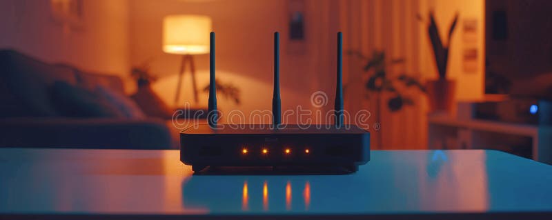 Explore the Modern Aesthetic of a High-speed Wireless Router, Elegantly ...