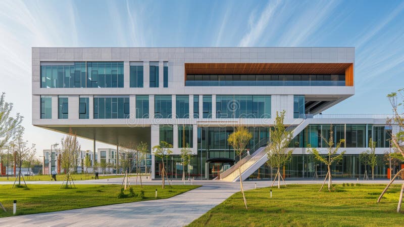 Explore a Modern Architectural Building with Innovative Design and ...