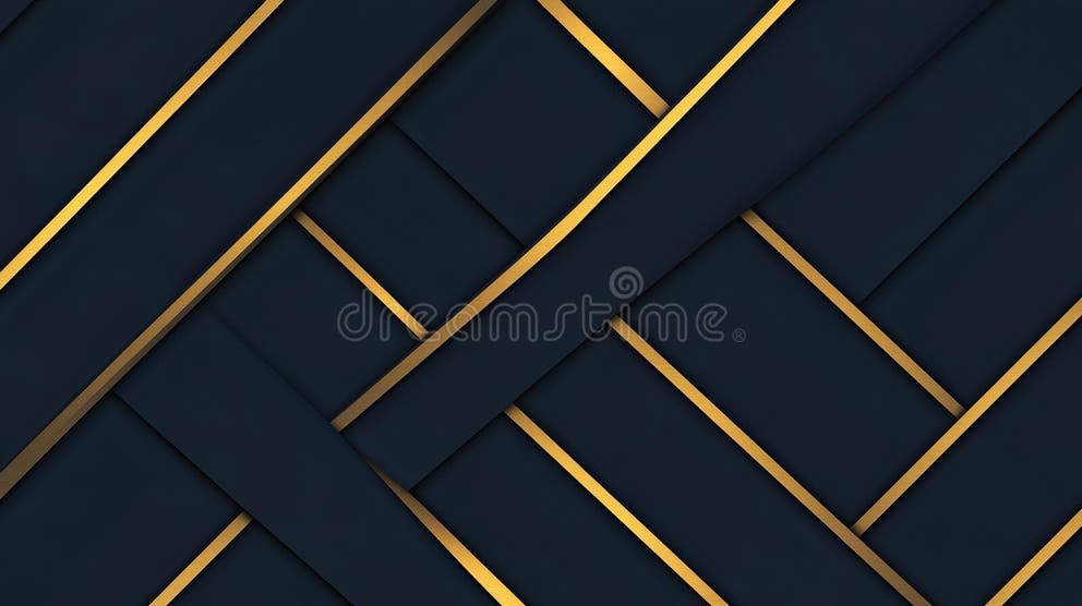 Explore a Modern Design with Layered Rectangle Patterns on a Rich Navy ...