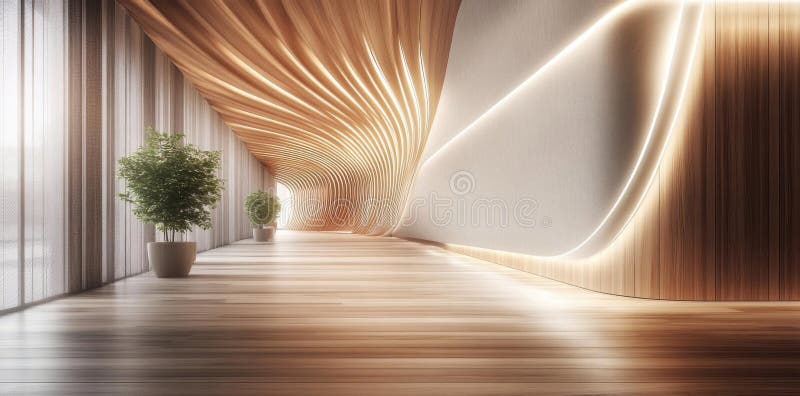 Explore Modern Interior Design Featuring Wooden Elements and Natural ...