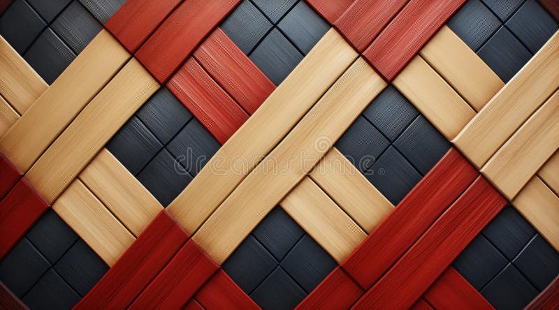 Explore Modern Rattan Weave Art with Intricate Geometric Designs and ...