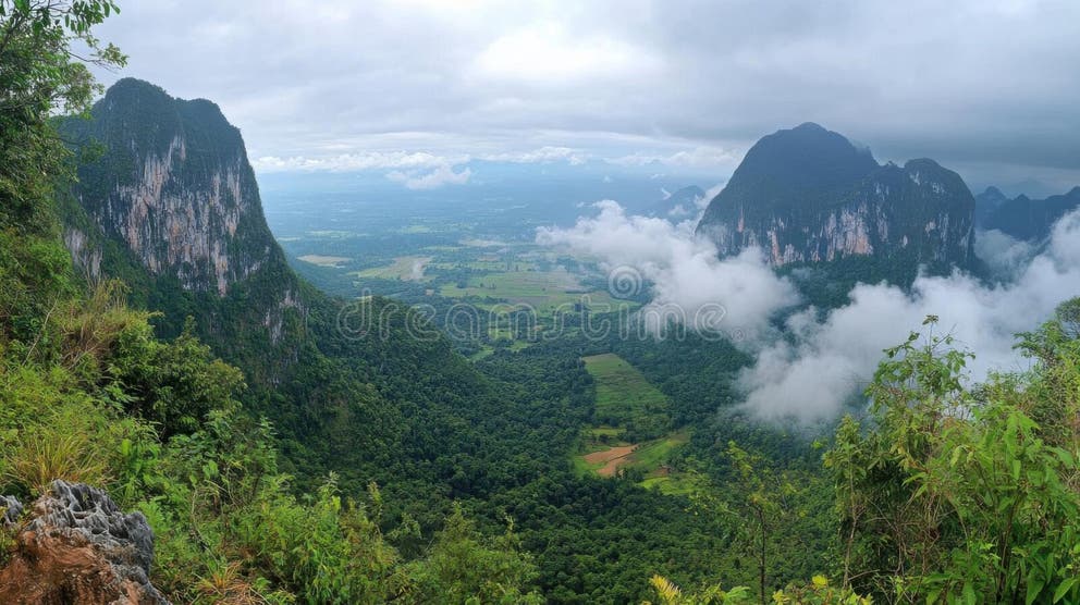 Explore Mountain Range Views and Greenery Hills with Cloudscape ...