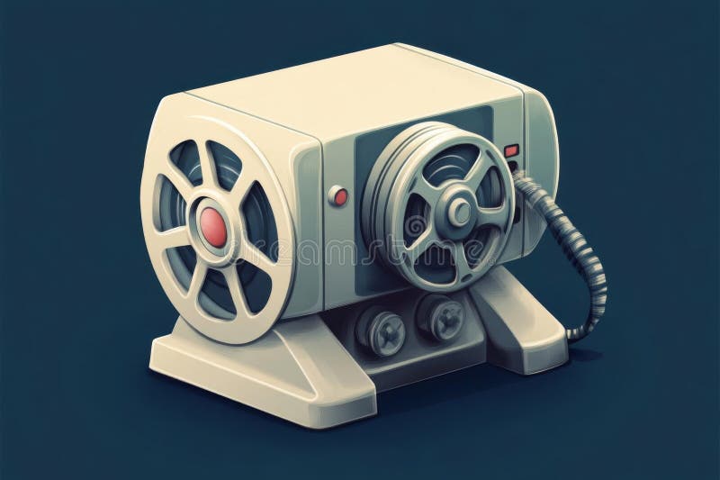Explore Old Movie Projector with Classic Design and Retro Aesthetic ...