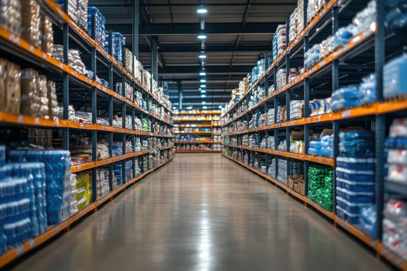 Warehouse Inventory Management Efficient Supply Handling Industrial ...