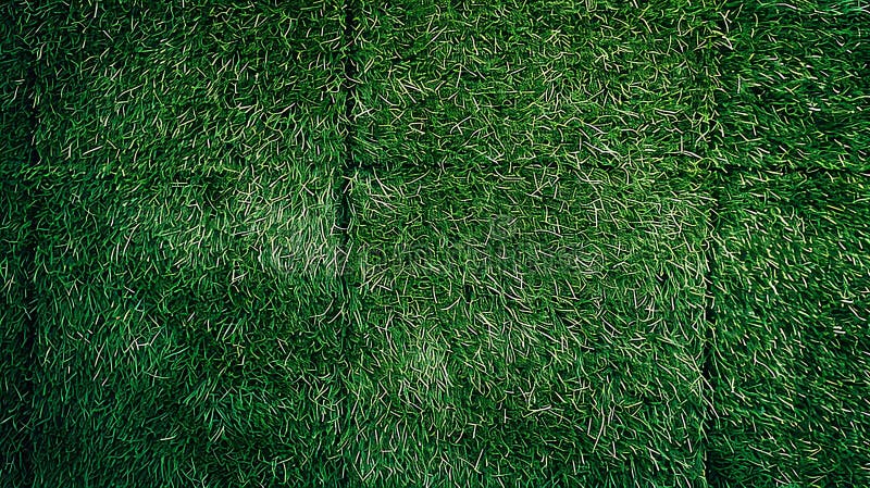 Seamless Artificial Green Grass Texture - Perfect Top View Background ...