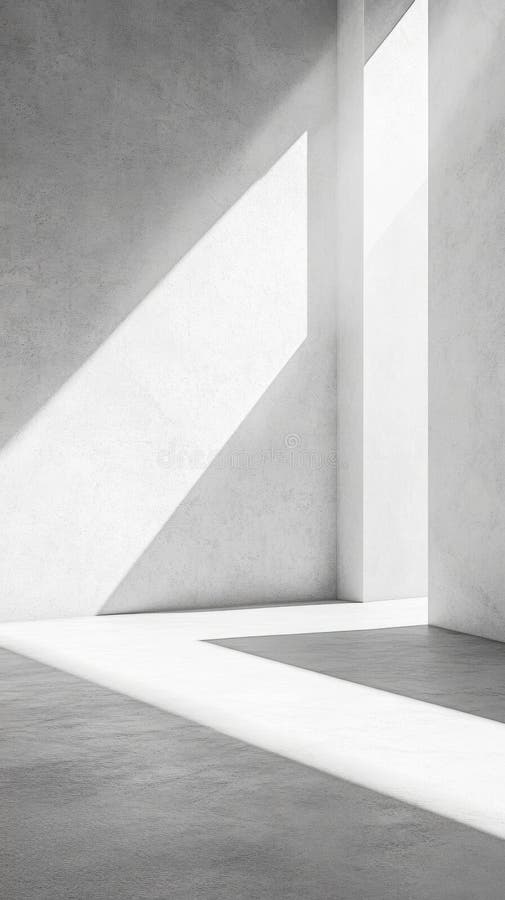 Explore the Play of Light and Shadow in Minimalist Architectural Space ...