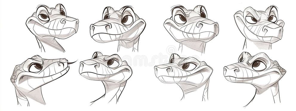 Explore a Playful Array of Lizard Expressions in this Captivating ...