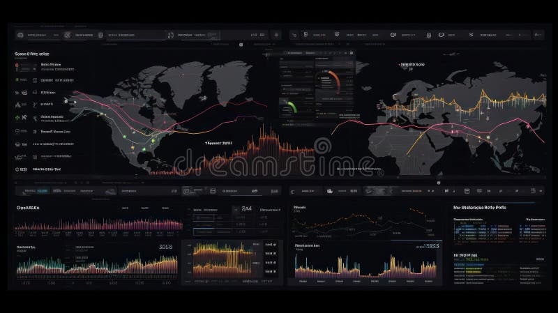 A Screenshot Of A Software Interface With Multiple Data Visualizations Showing How Big Data Can