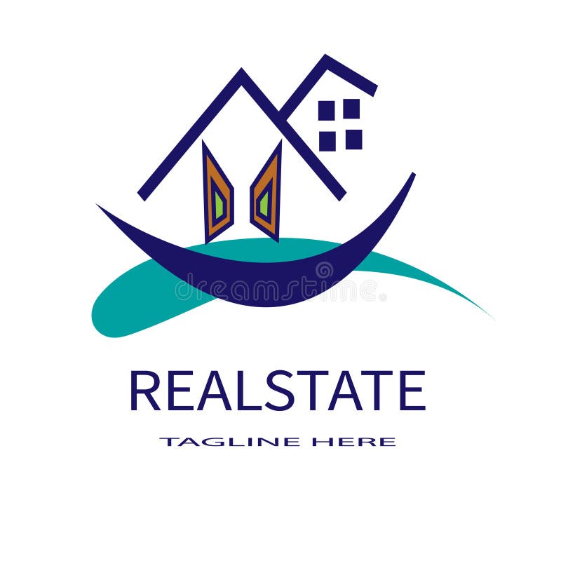 A Premium Set of Real Estate Logo Design with Vector Set Stock Vector ...