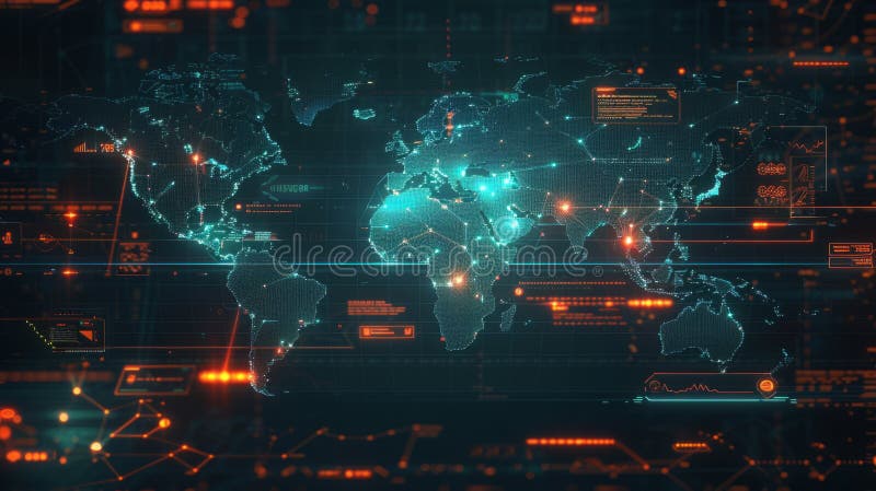 Explore Real-time Global Communication Links and Data Flow on an ...