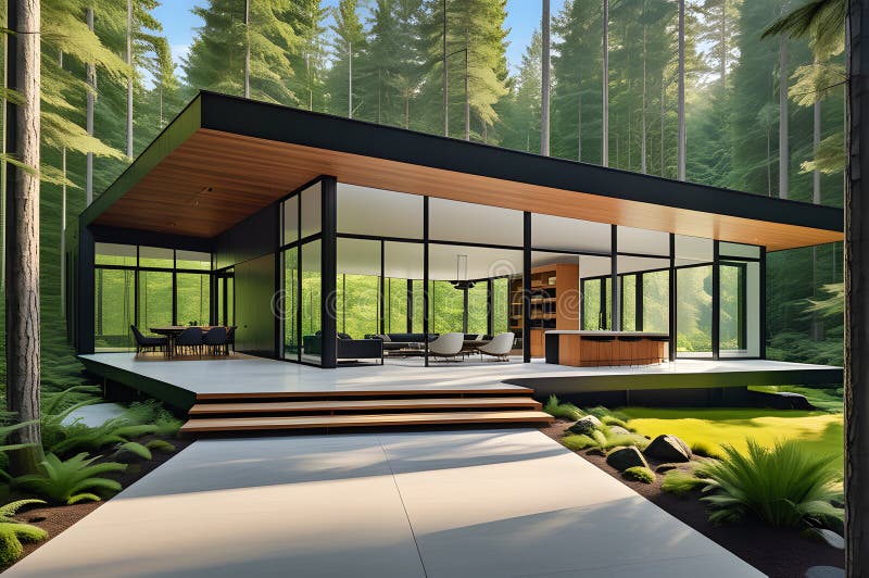 Home Designs Exterior of Outer Building Depicting Real Estate Concept ...