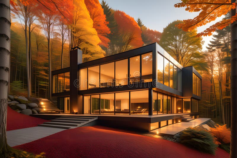 Home Designs Exterior of Outer Building Depicting Real Estate Concept ...