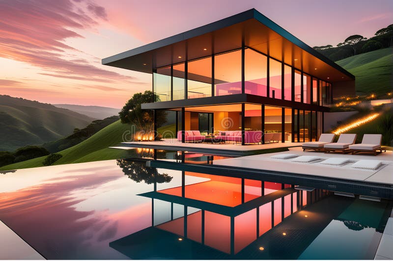 Home Designs Exterior of Outer Building Depicting Real Estate Concept ...