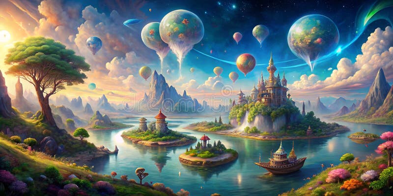 Explore a Realm Beyond Your Imagination Generative by AI Stock ...