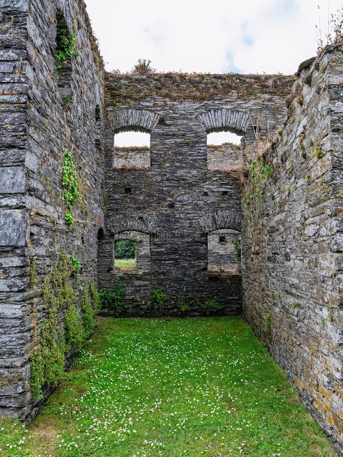 Explore the Remnants of Arundell Grain Store, with Its Weathered Stone ...