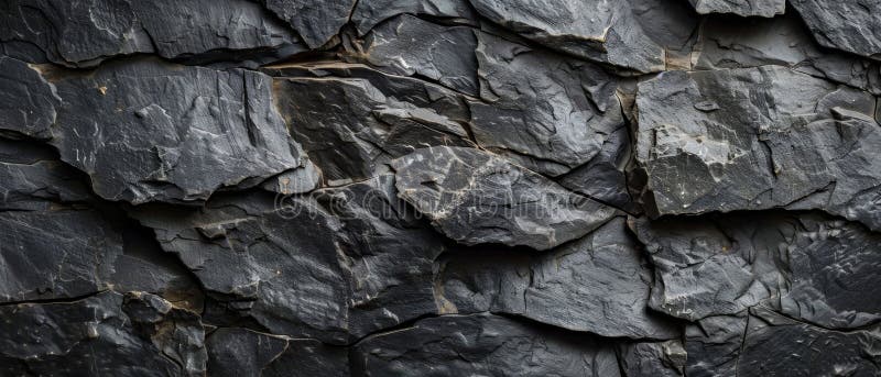 Explore the Rich Textures of Black or Dark Gray Rough Grainy Stone ...