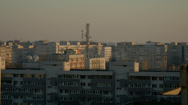 Explore the Rooftops of Bucharest Showcasing Diverse Cityscape and ...