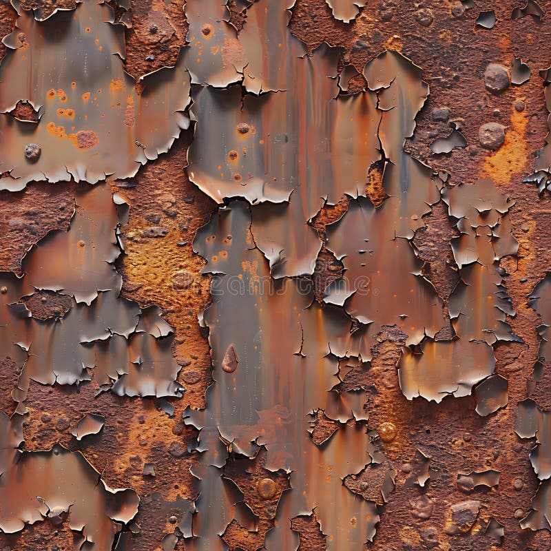 Rusty Metal Repeating Pattern Stock Illustration - Illustration of ...