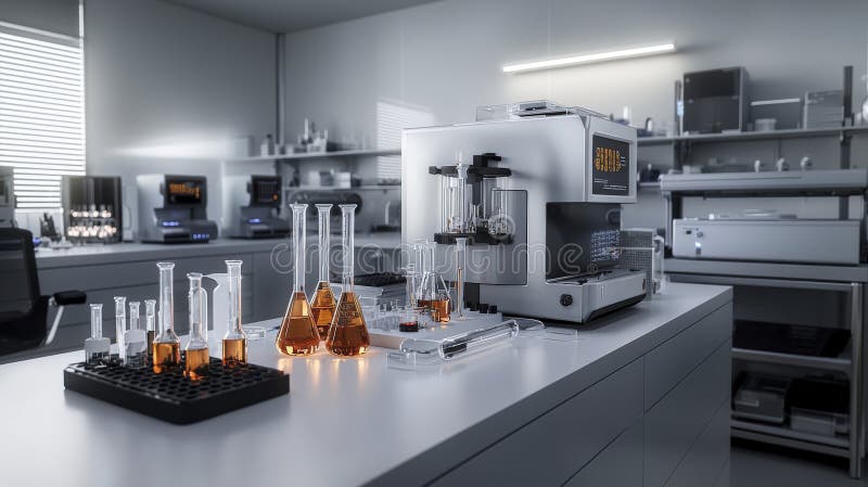 Advanced Laboratory Equipment Demonstrating Innovative Research ...
