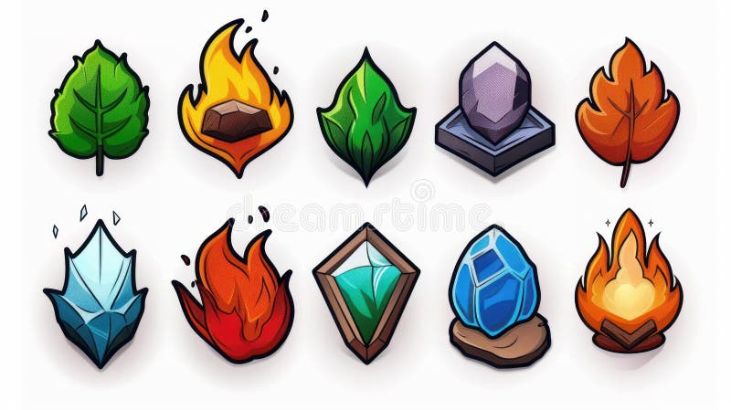 Explore a Set of Creative Logo Design Elements for Versatile and Unique ...