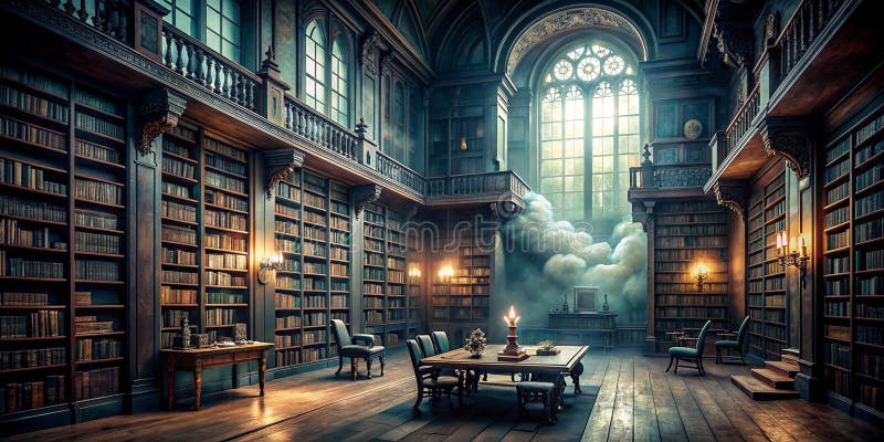 Explore the Sinister Depths of a Haunted Library Where Secrets Whisper ...