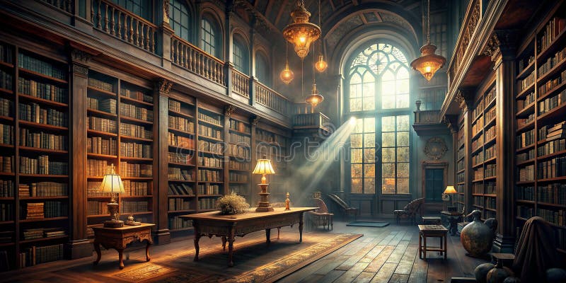 Explore the Sinister Depths of a Haunted Library Where Secrets Whisper ...