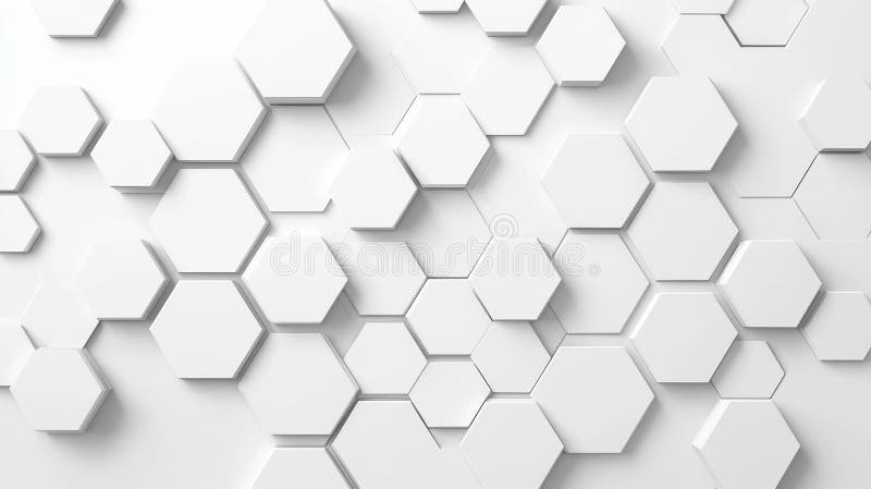 Explore a Sleek, Futuristic Hexagon Pattern with a Smooth Gray Gradient ...