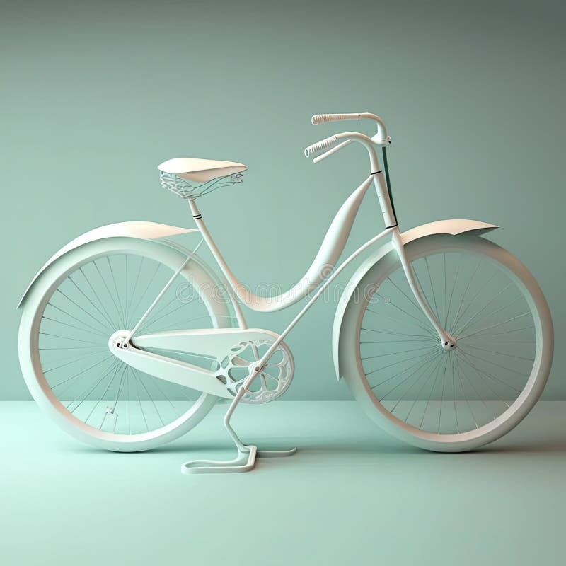Black and Eco Bikes Designed with High-Quality Generative AI Stock ...