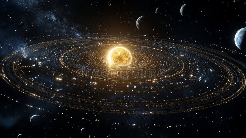 Explore the Solar System from a Stunning Perspective Featuring Planets ...