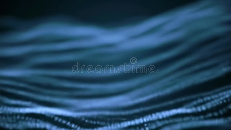 Explore the Soothing Patterns of Flowing Blue Light and Waves in this ...
