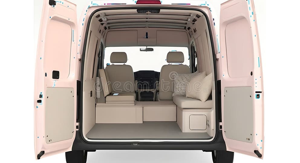 Modern Cargo Van Interior Stock Illustrations – 290 Modern Cargo Van ...