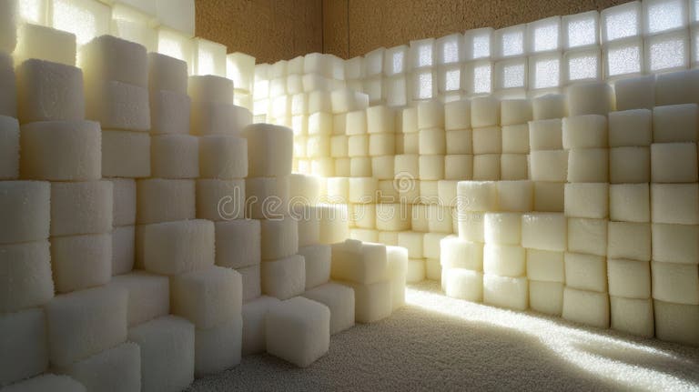 Explore Square World of Soft Blocks and Light, Geometry Aesthetic Theme ...