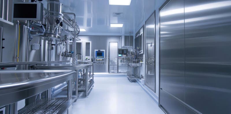 Explore Sterile Industrial Environment, with Equipment and Technology ...
